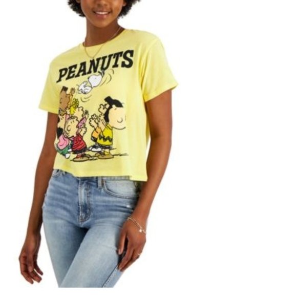 Peanuts | Tops | Peanuts Juniors Snoopy Friends Graphicprint Tee | Poshmark